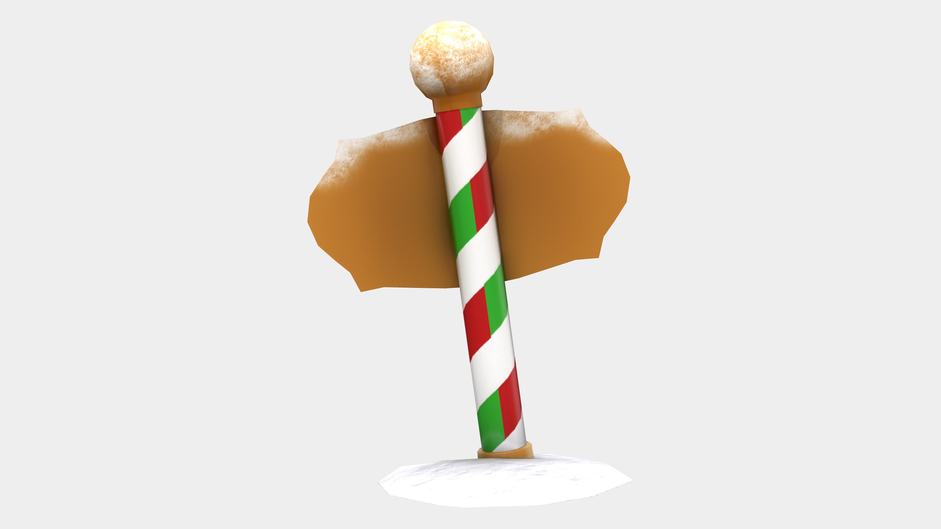 Sign Post 3D - TurboSquid 1826195