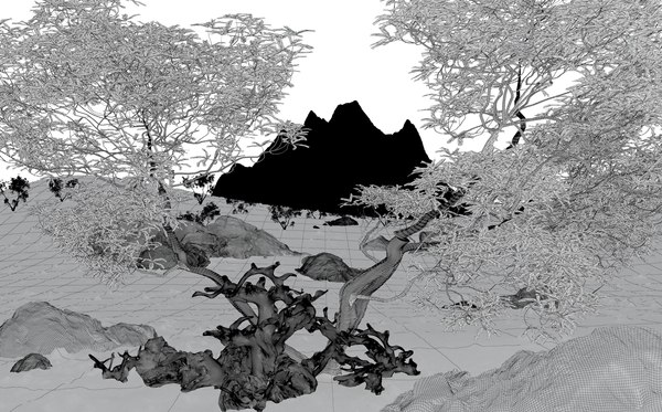 Mountain Landscape Animated 3D model - TurboSquid 1827732