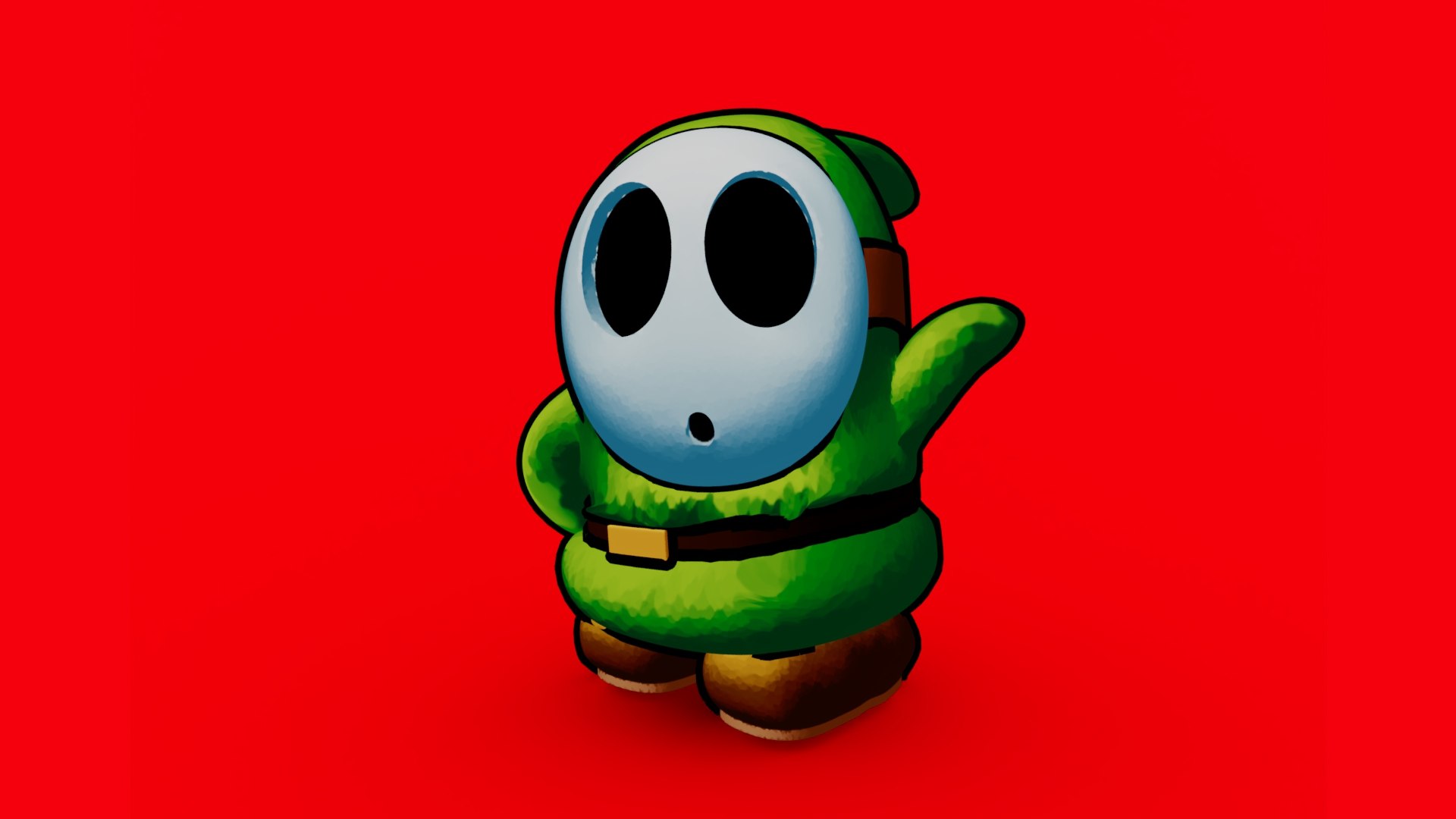 3D Shy Guy Stylized And Rigged - TurboSquid 2298504