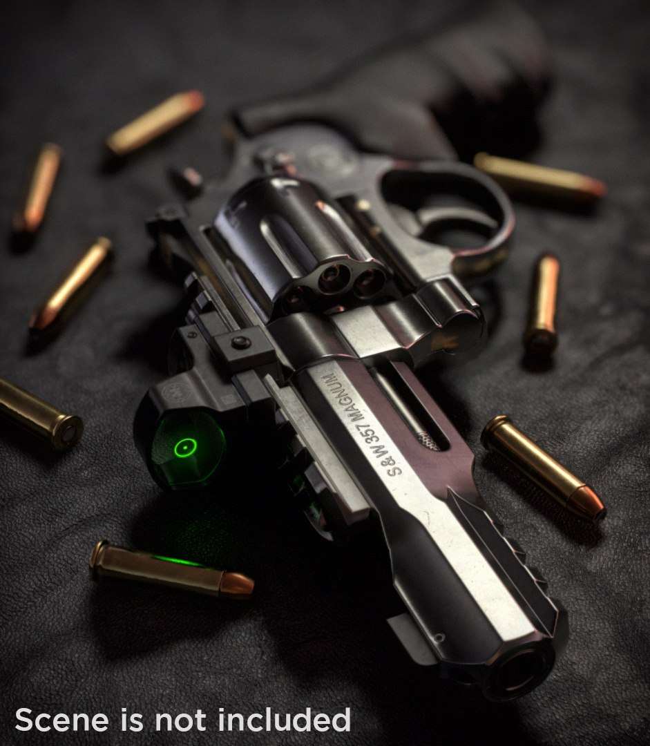 Smith Wesson R8 3D - TurboSquid 1639235