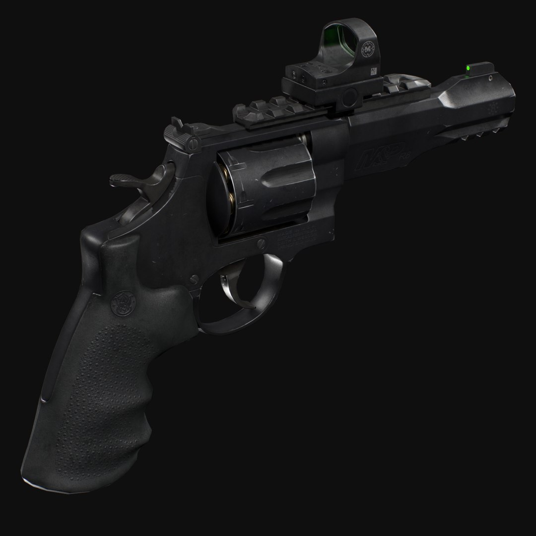 Smith Wesson R8 3D - TurboSquid 1639235