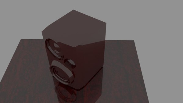 Speaker output bass 3D model - TurboSquid 1568809