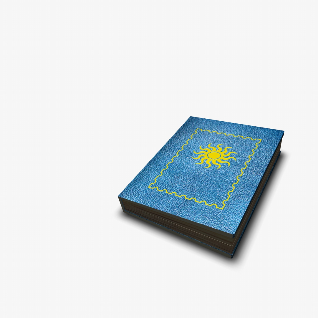 Simple Rigged Book 3d 3ds