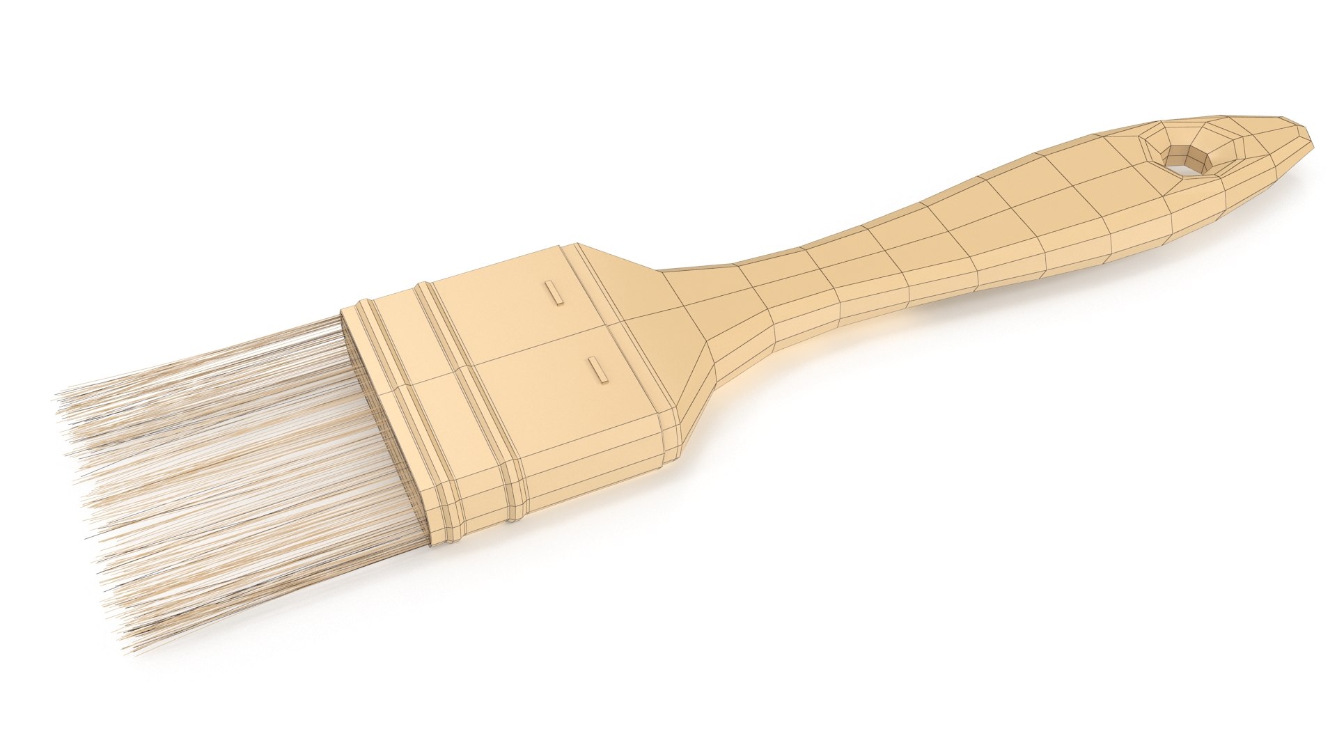Paint Brush 3D Model - TurboSquid 1943572