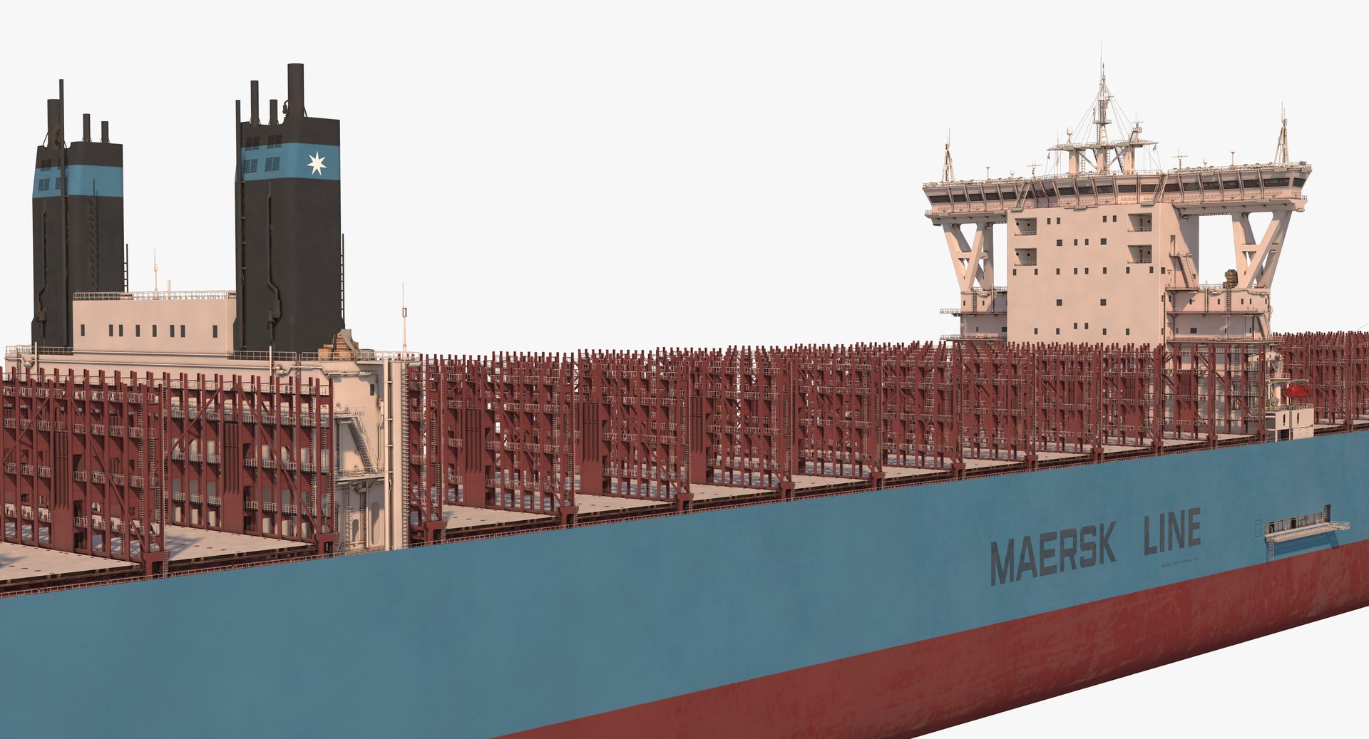 3D ship maersk mc-kinney mller - TurboSquid 1375411