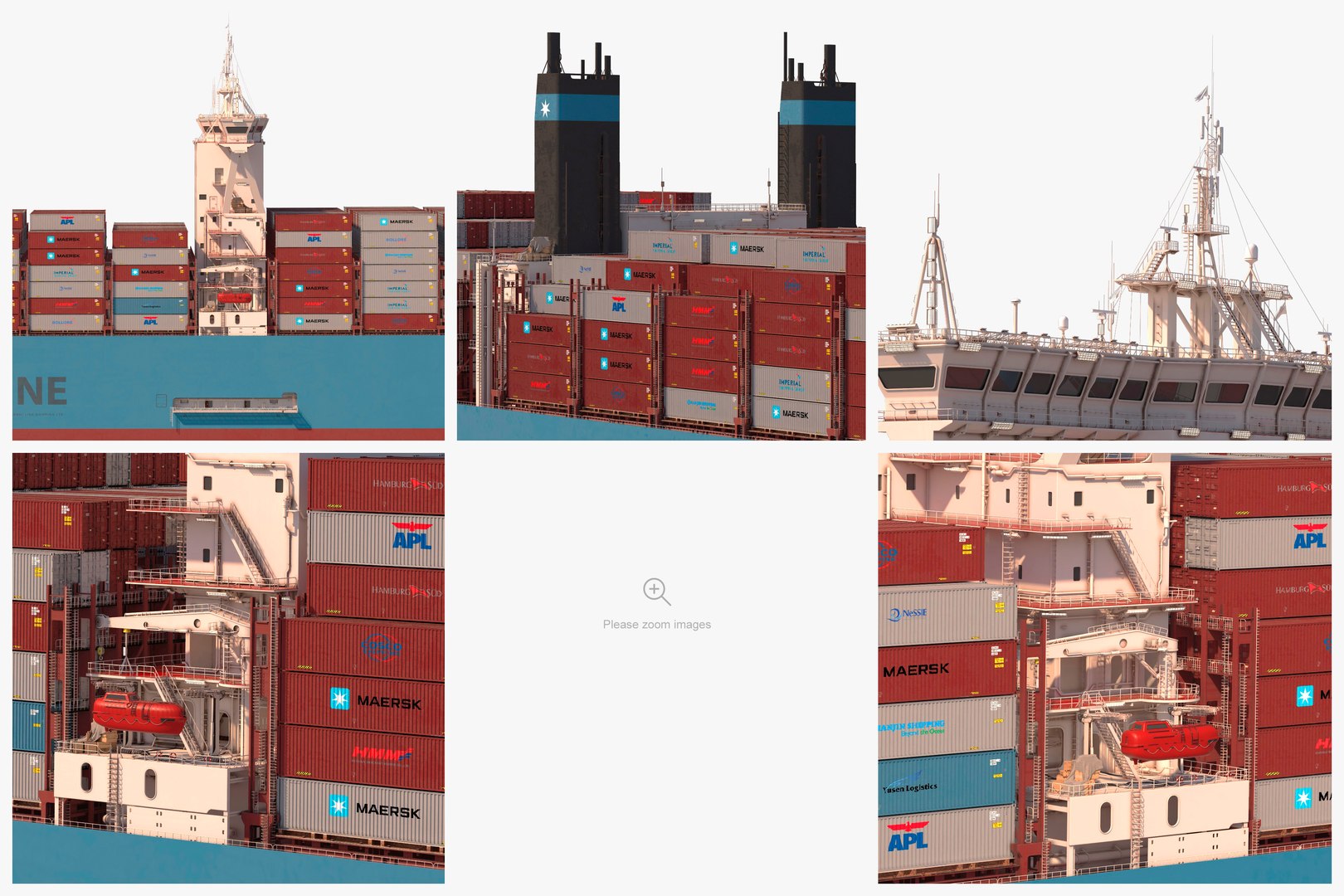 3D Ship Maersk Mc-kinney Mller - TurboSquid 1375411