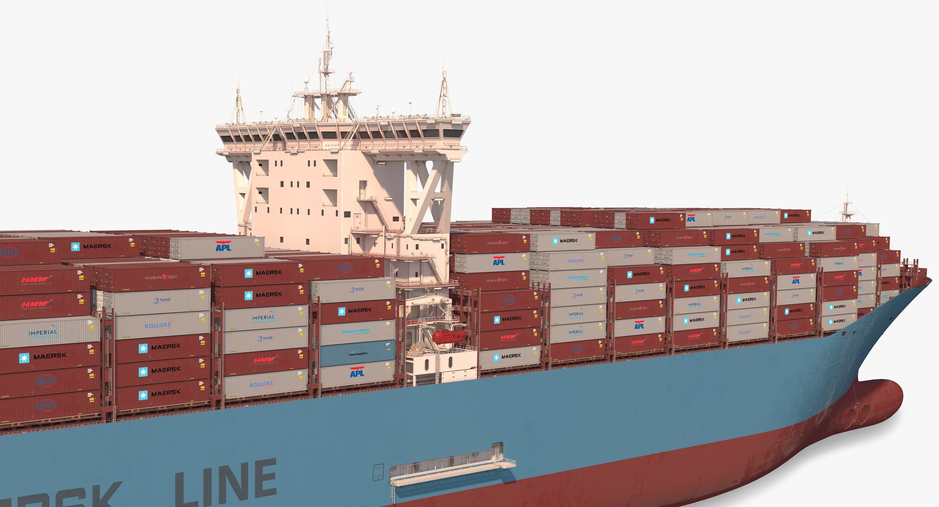 3D Ship Maersk Mc-kinney Mller - TurboSquid 1375411