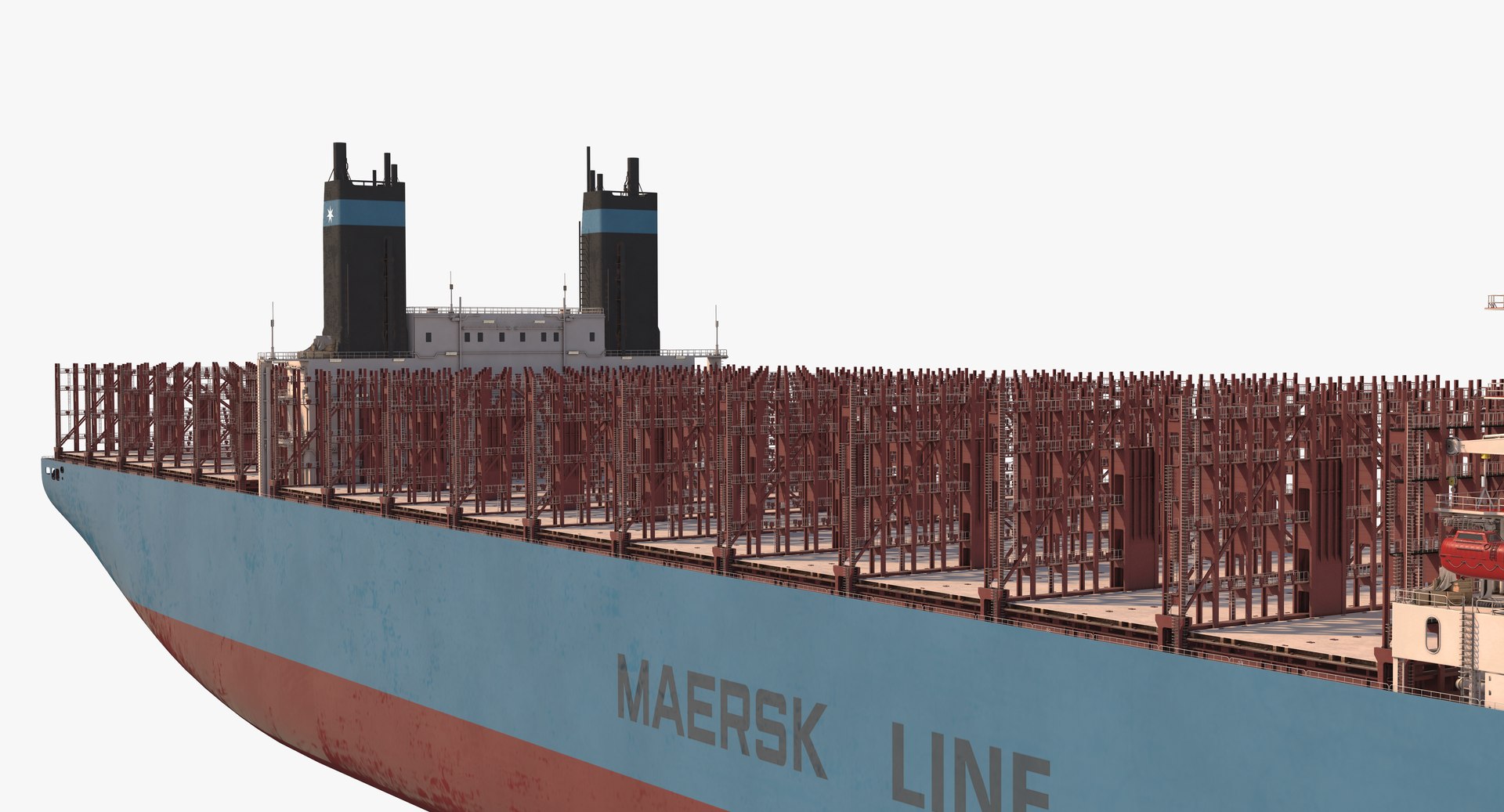 3D ship maersk mc-kinney mller - TurboSquid 1375411