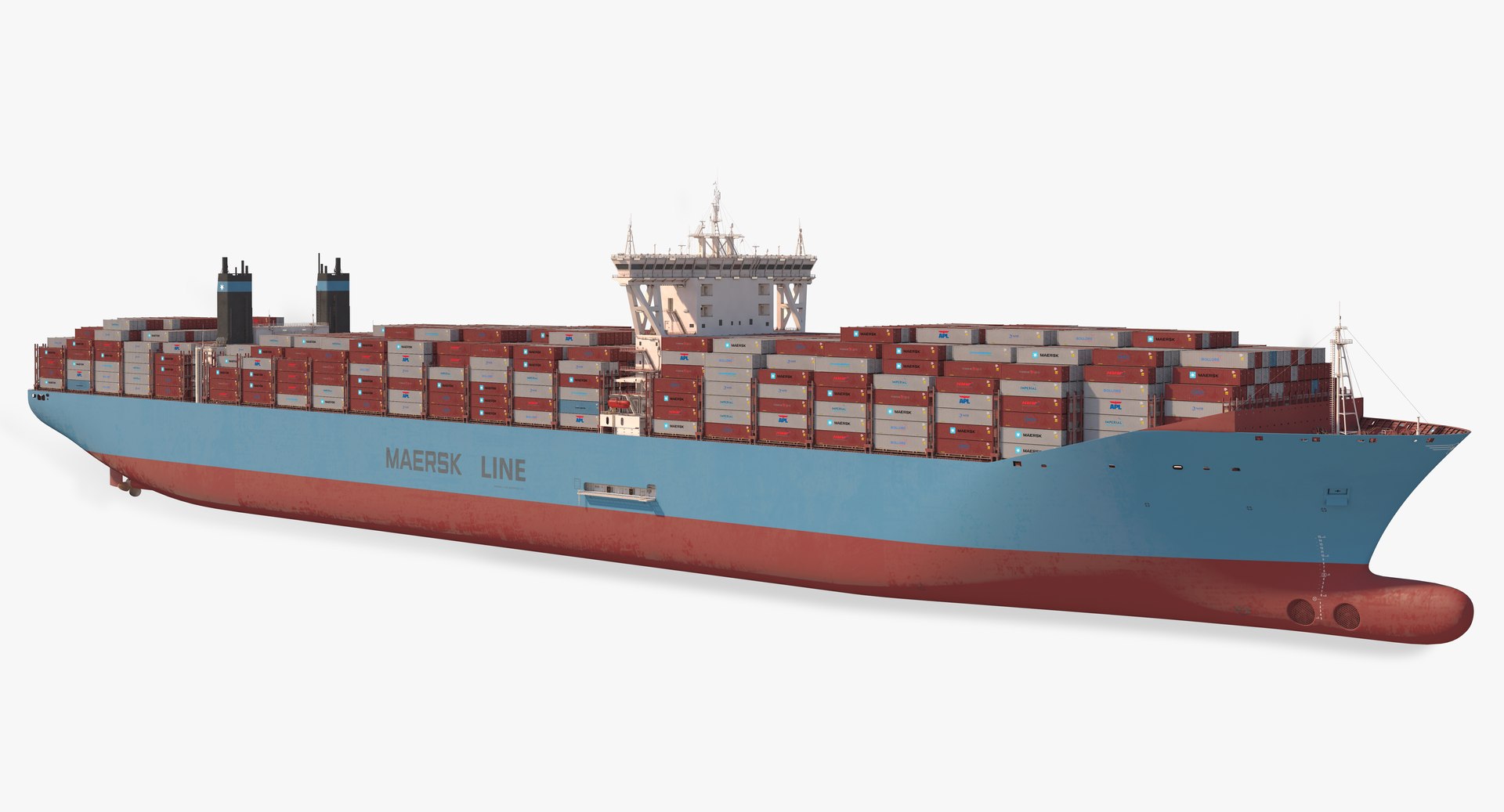 3D Ship Maersk Mc-kinney Mller - TurboSquid 1375411
