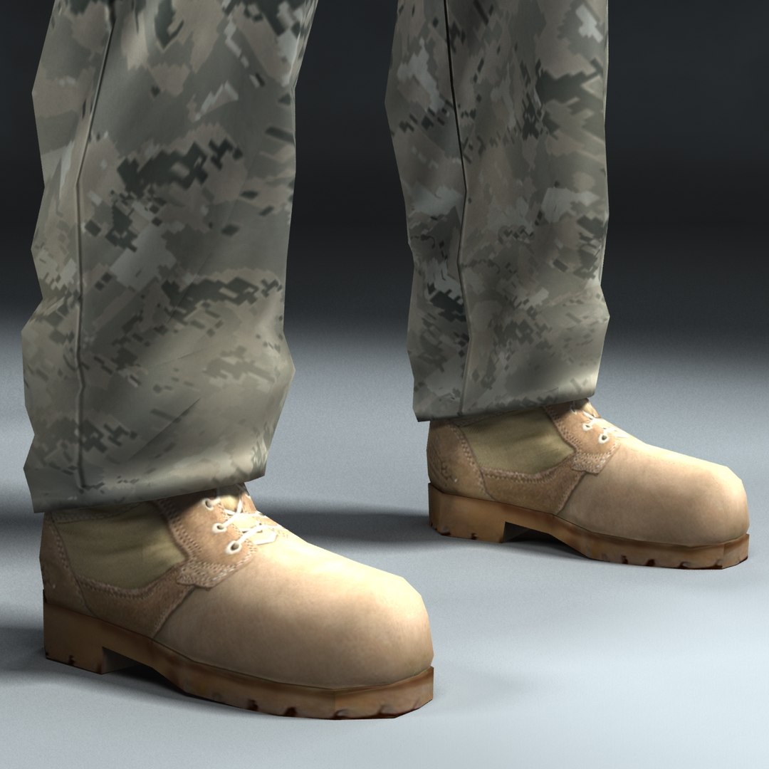 3d Army Soldier Model