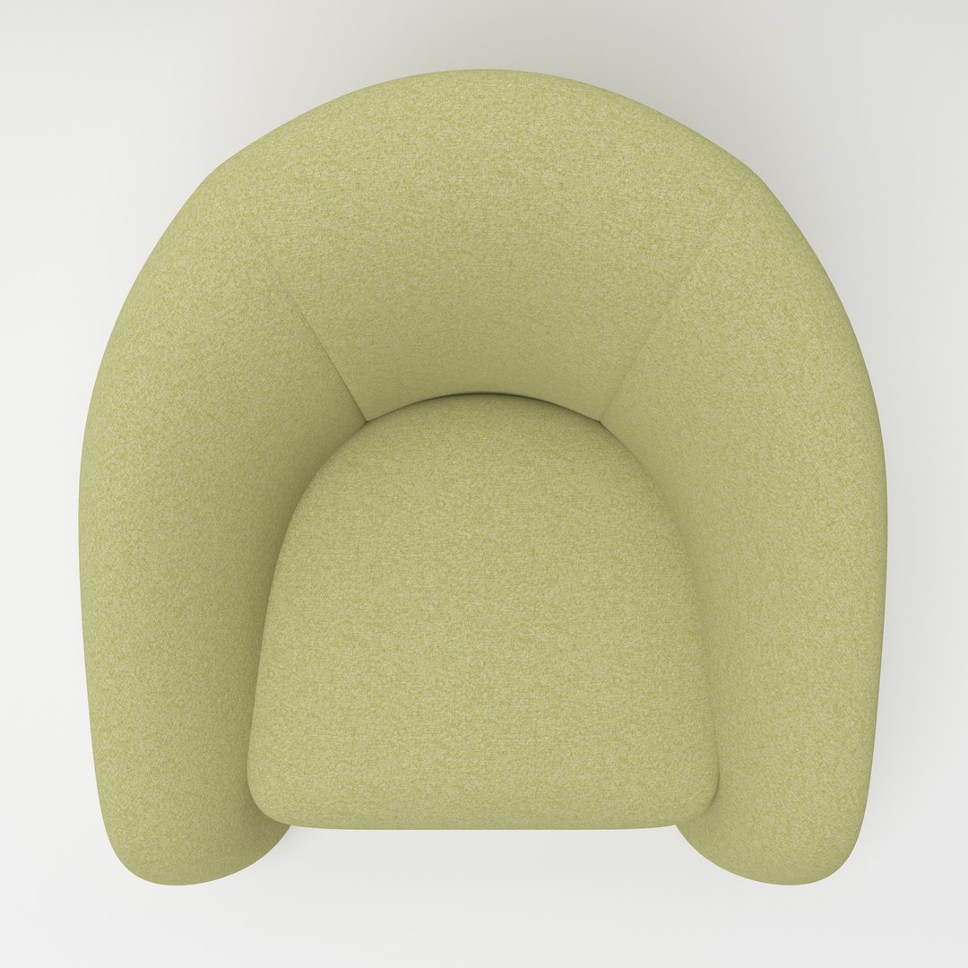 3D Reyna Lounge Chair - TurboSquid 2238195