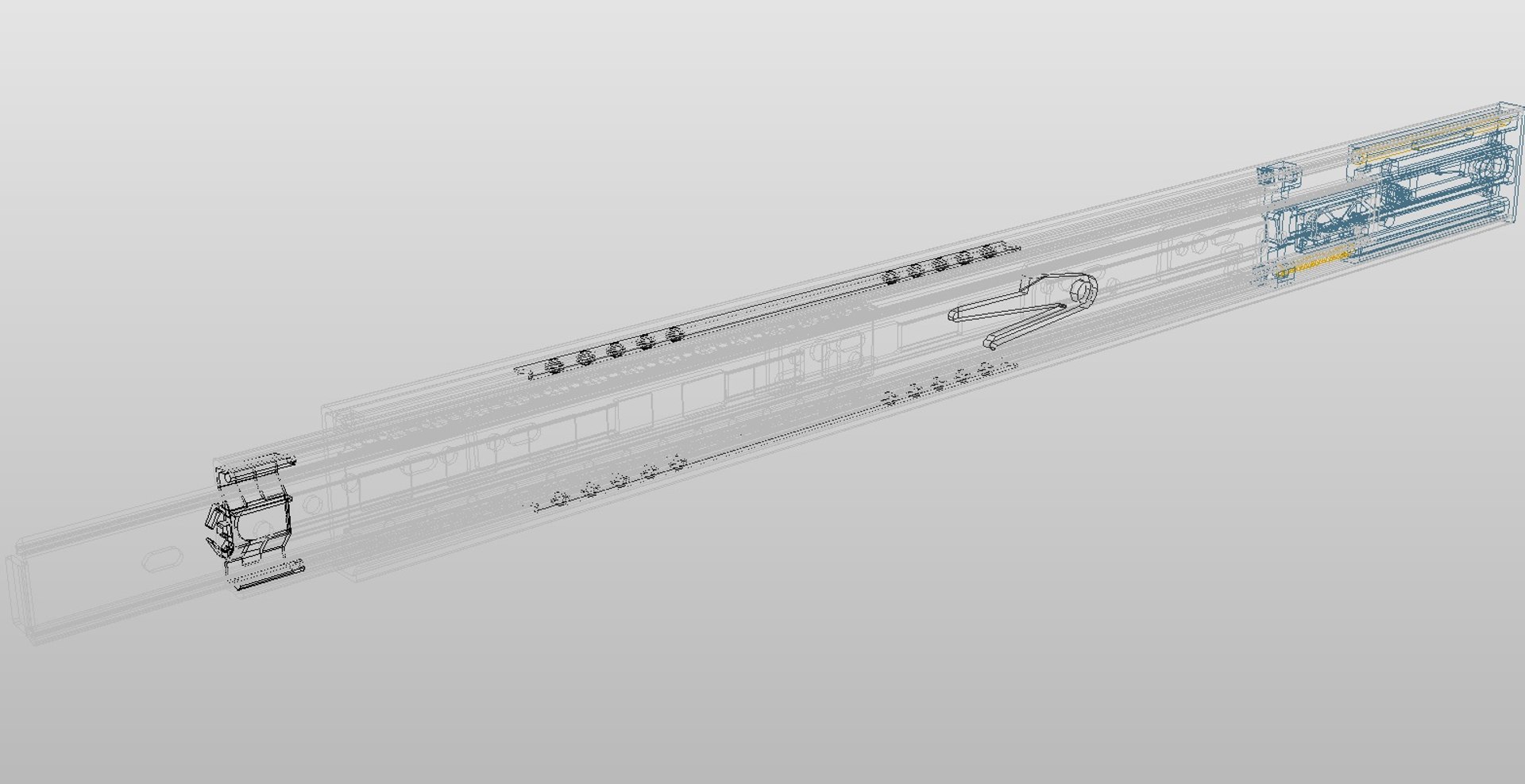 Drawer Guide 3D Model - TurboSquid 1261387