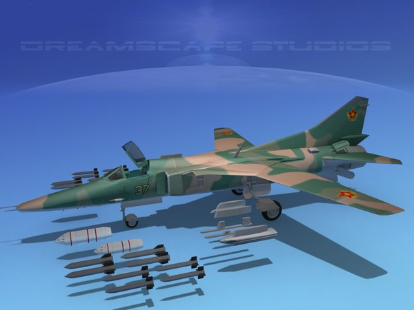 Mikoyan MiG-27 3D Models for Download | TurboSquid