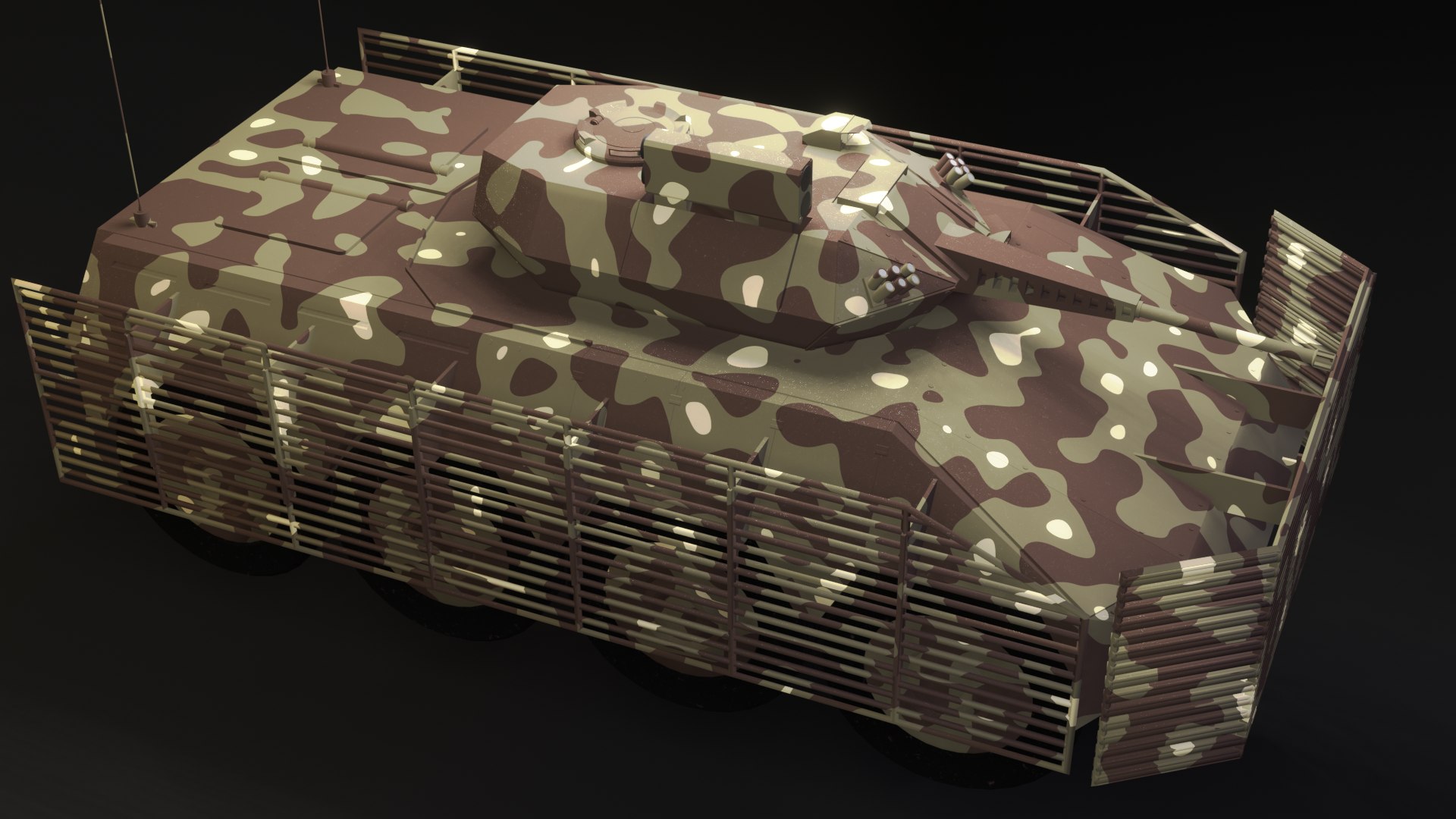 3D Macan 8x8 IFV - TurboSquid 2254453