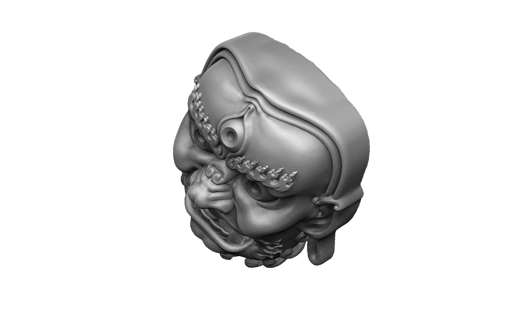 3D Model Mask Mayan - TurboSquid 1409320