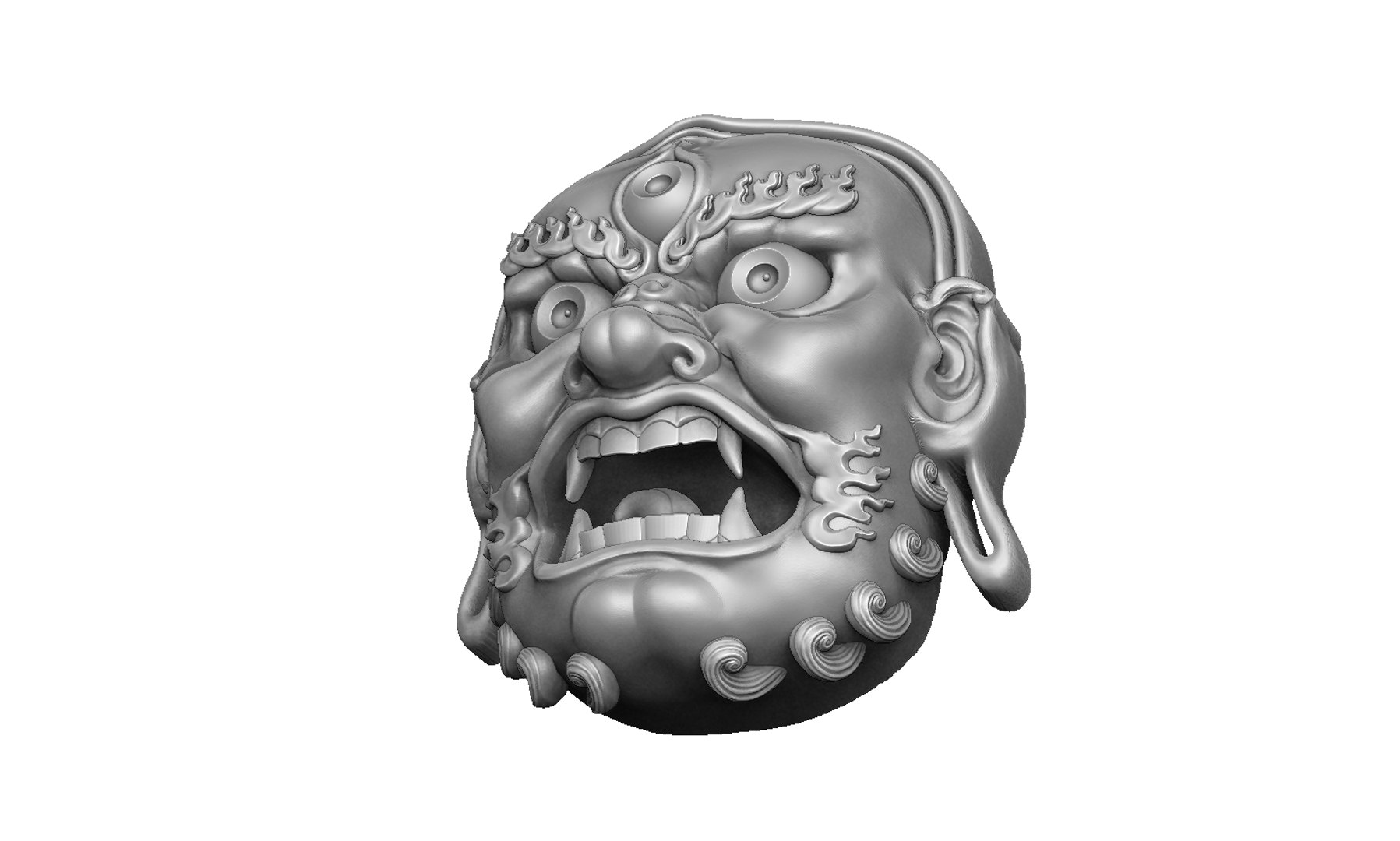 3D Model Mask Mayan - TurboSquid 1409320