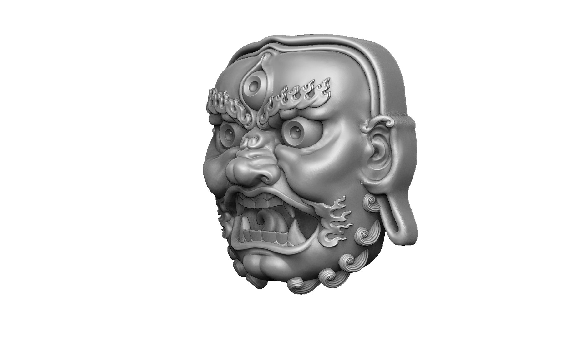 3D Model Mask Mayan - TurboSquid 1409320