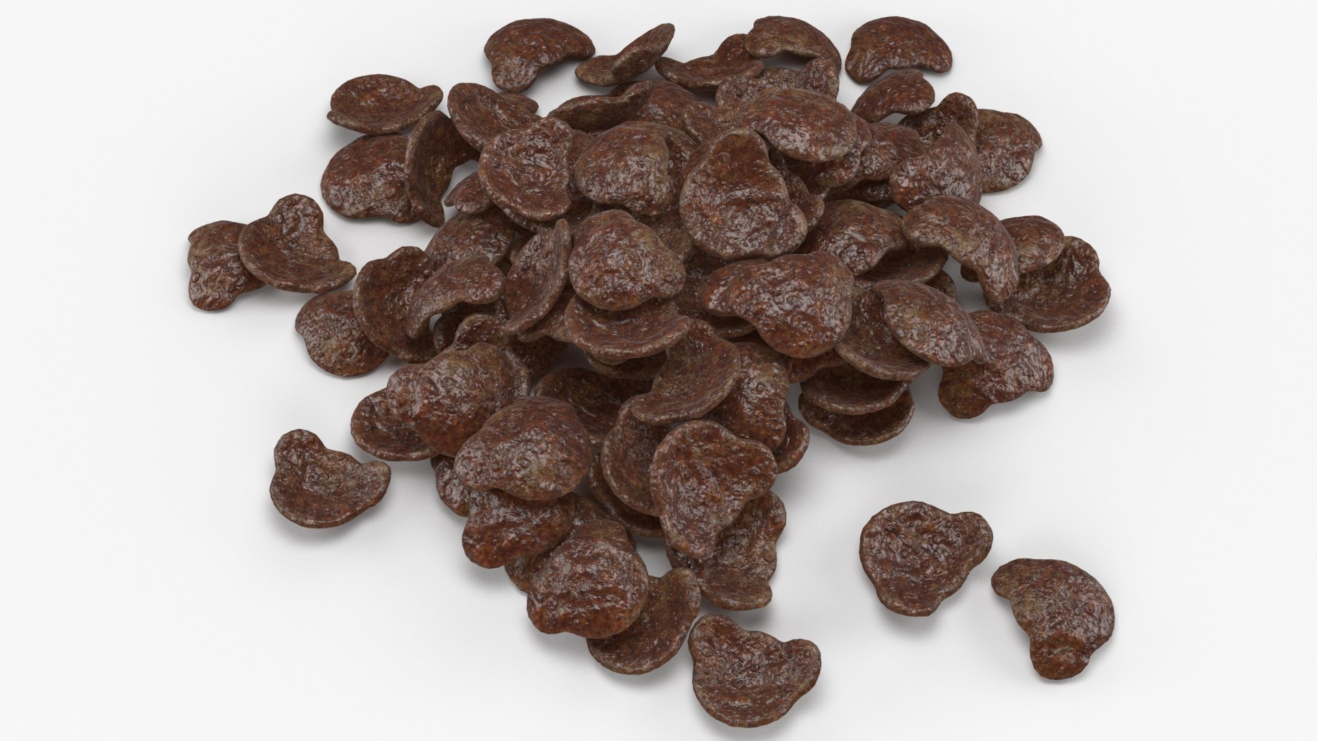 3D Koko Krunch Cereal Pile - TurboSquid 1795528