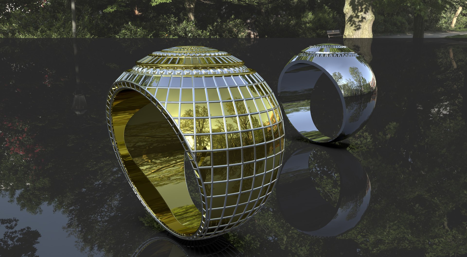 Matrix Ring Model - TurboSquid 2061517