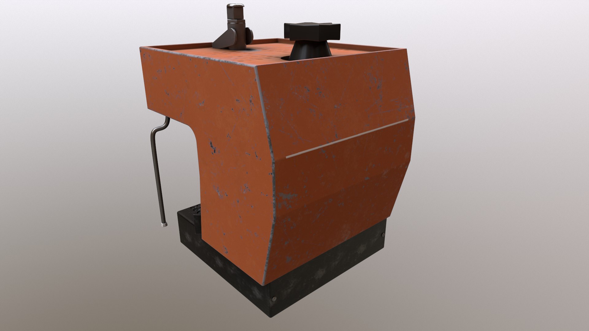 3D Old Coffee Machine - TurboSquid 1788686
