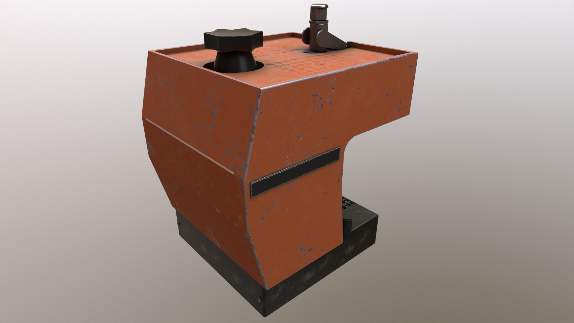 3D Old Coffee Machine - TurboSquid 1788686