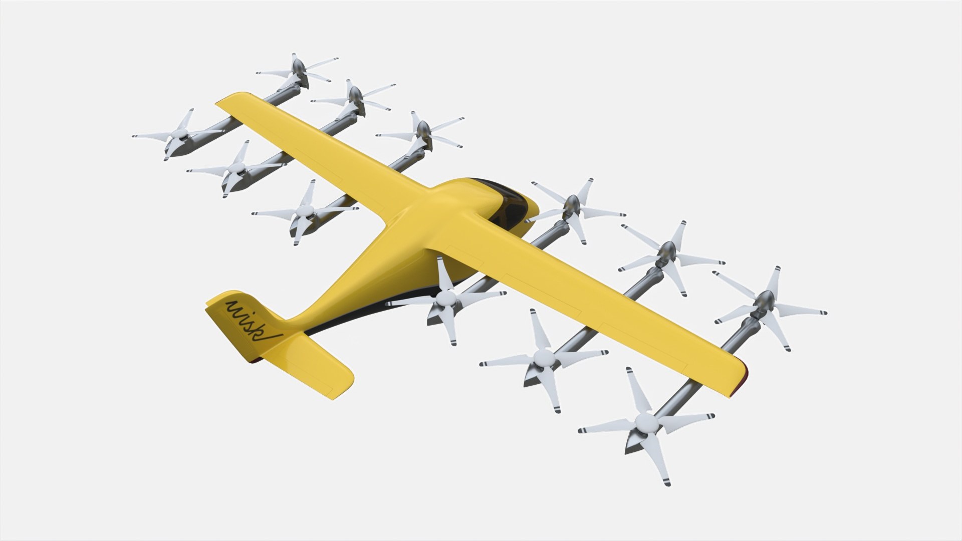 Wisk Generation 6 Aircraft 3D - TurboSquid 2111196