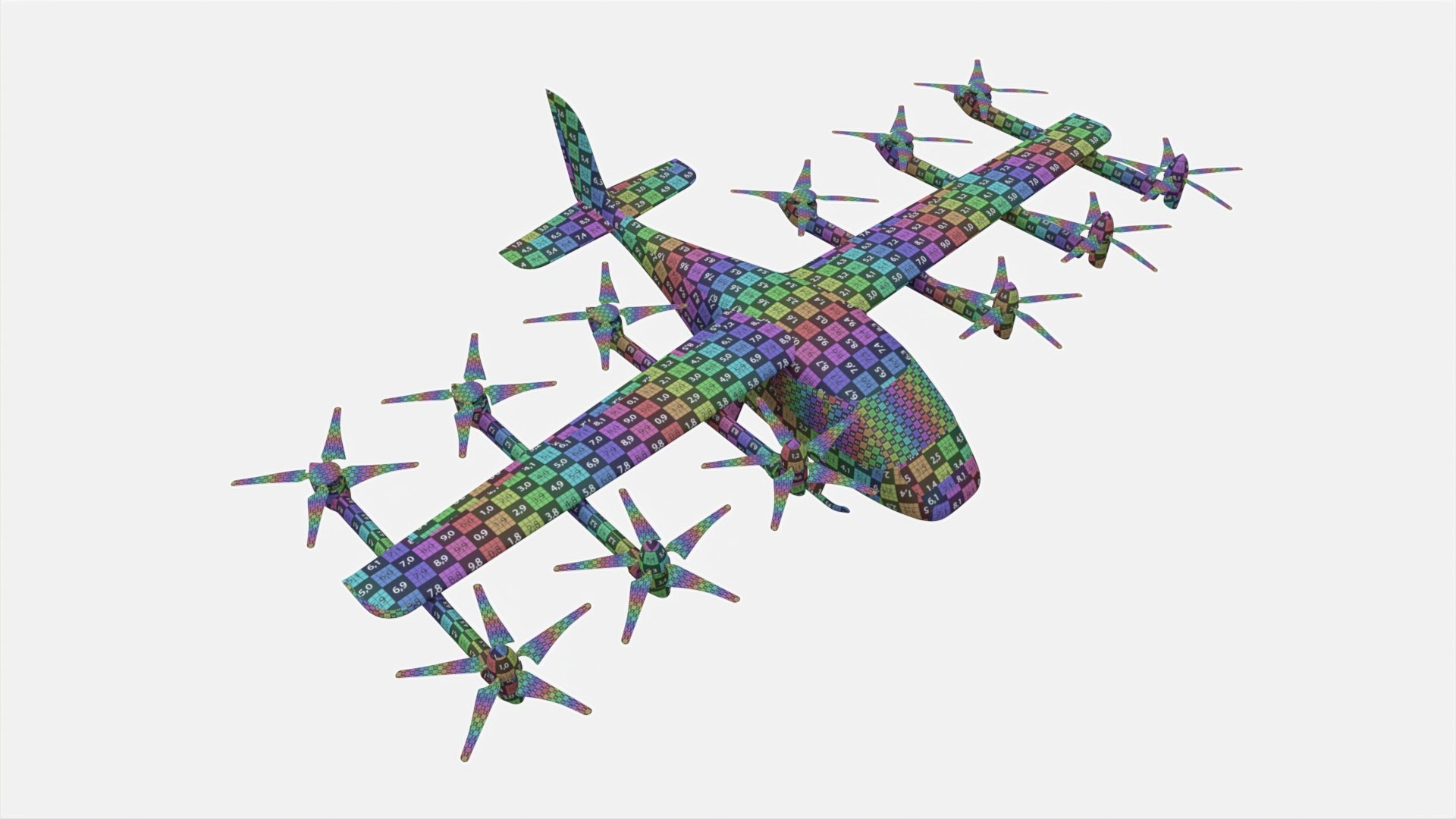 Wisk Generation 6 Aircraft 3D - TurboSquid 2111196