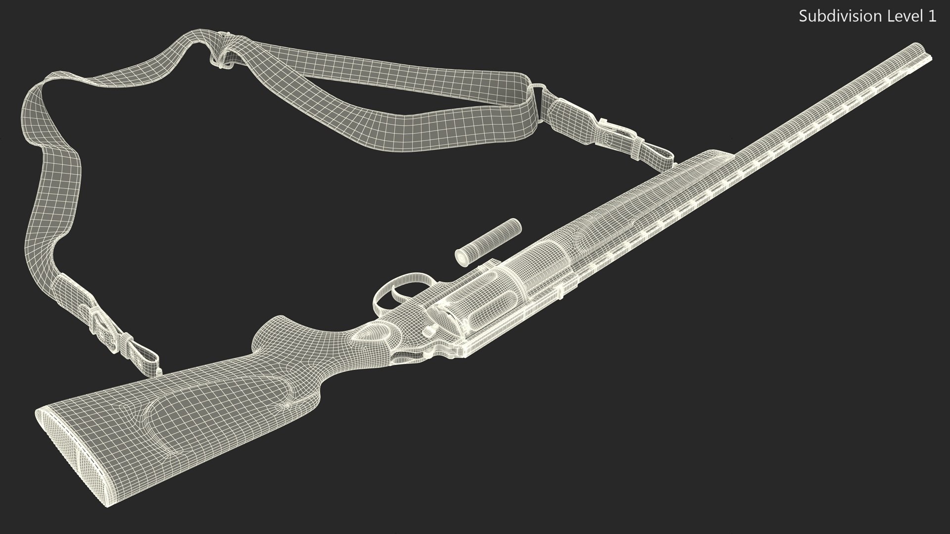 3D Revolver Shotgun MC255 Polymer Rigged for Maya - TurboSquid 2089079
