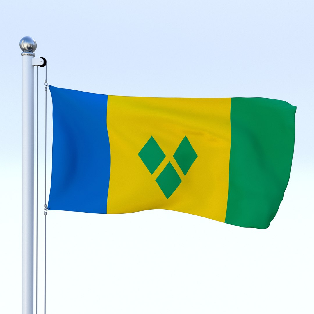 3d pack flags north american