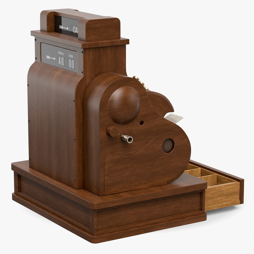 Cash Register Model - TurboSquid 1432721