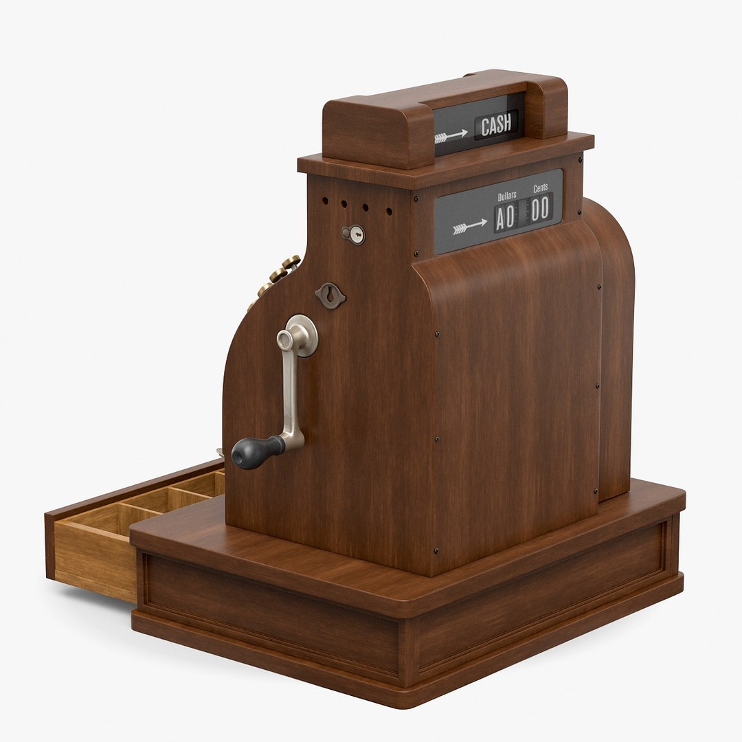 Cash Register Model - TurboSquid 1432721