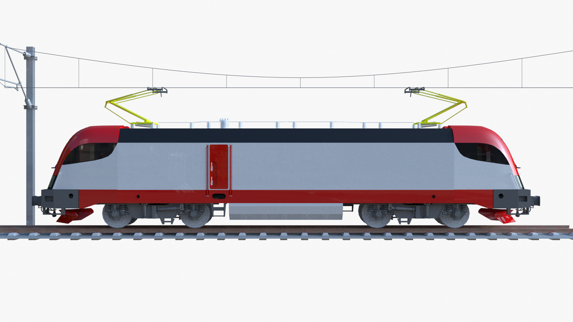 3D Siemens Locomotive Taurus Model - TurboSquid 1643807