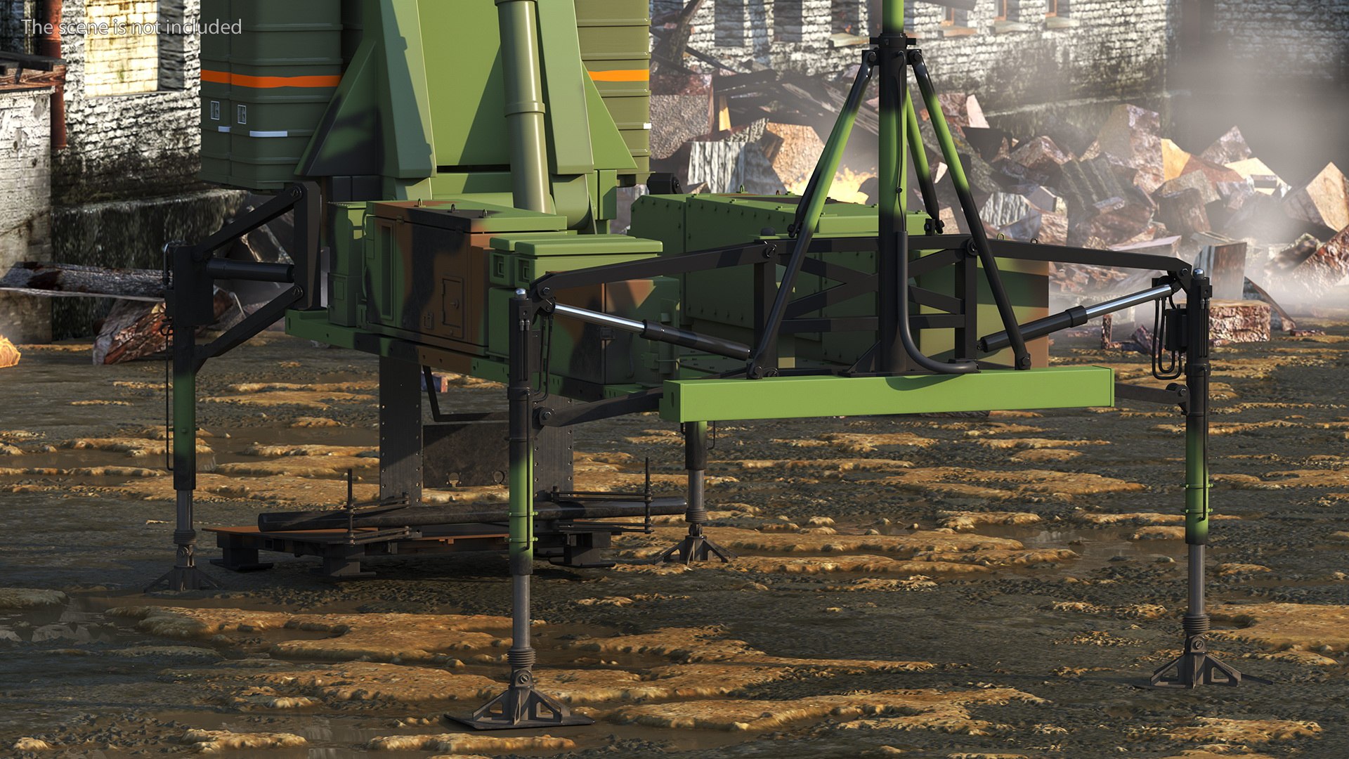 3D SAMP-T Armed Position model - TurboSquid 1788432