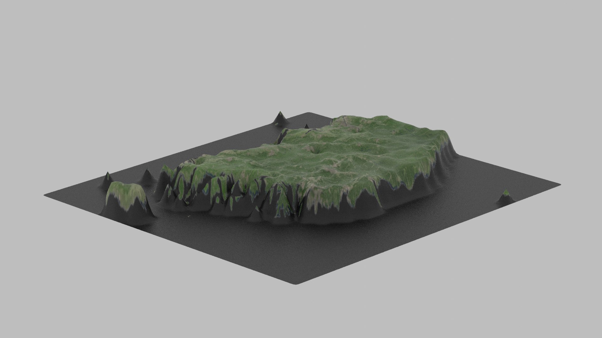 South Korea Map Country 3D Model - TurboSquid 2076356