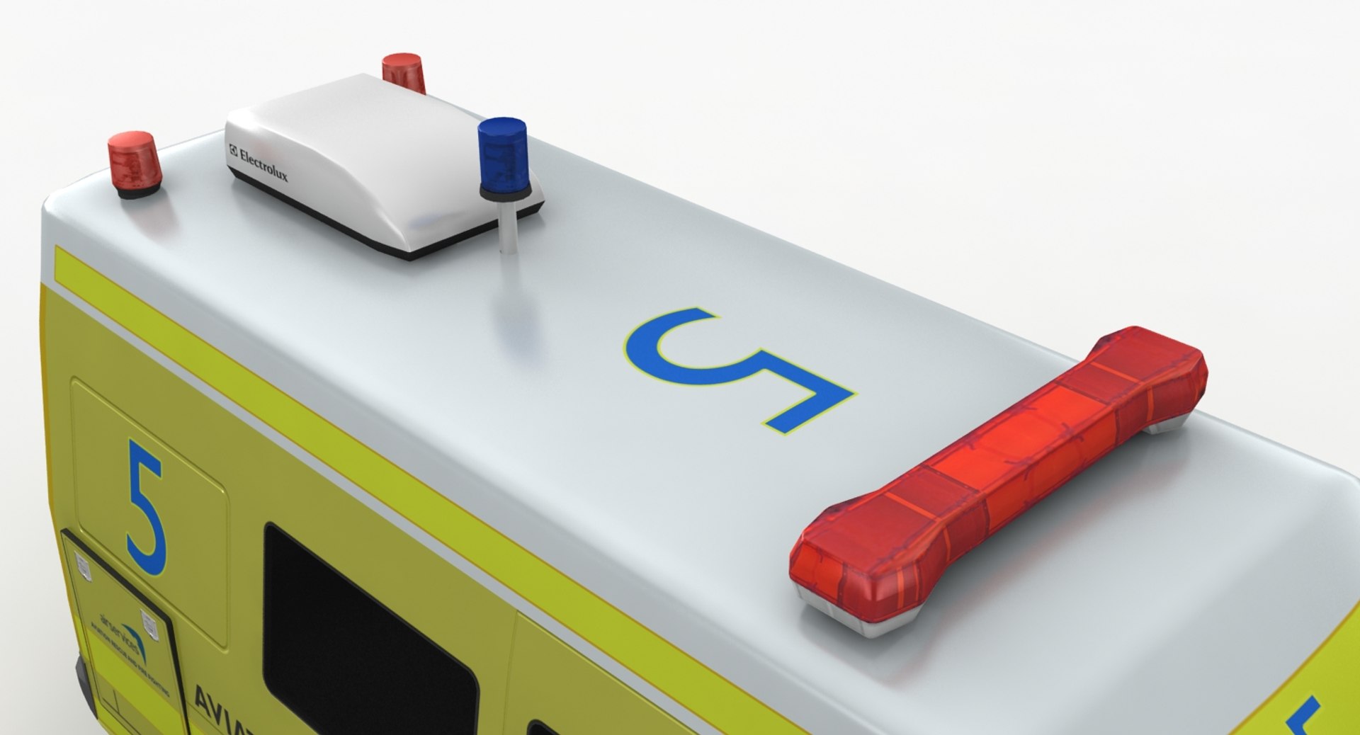 3d Model Mercedes Sprinter Fighting