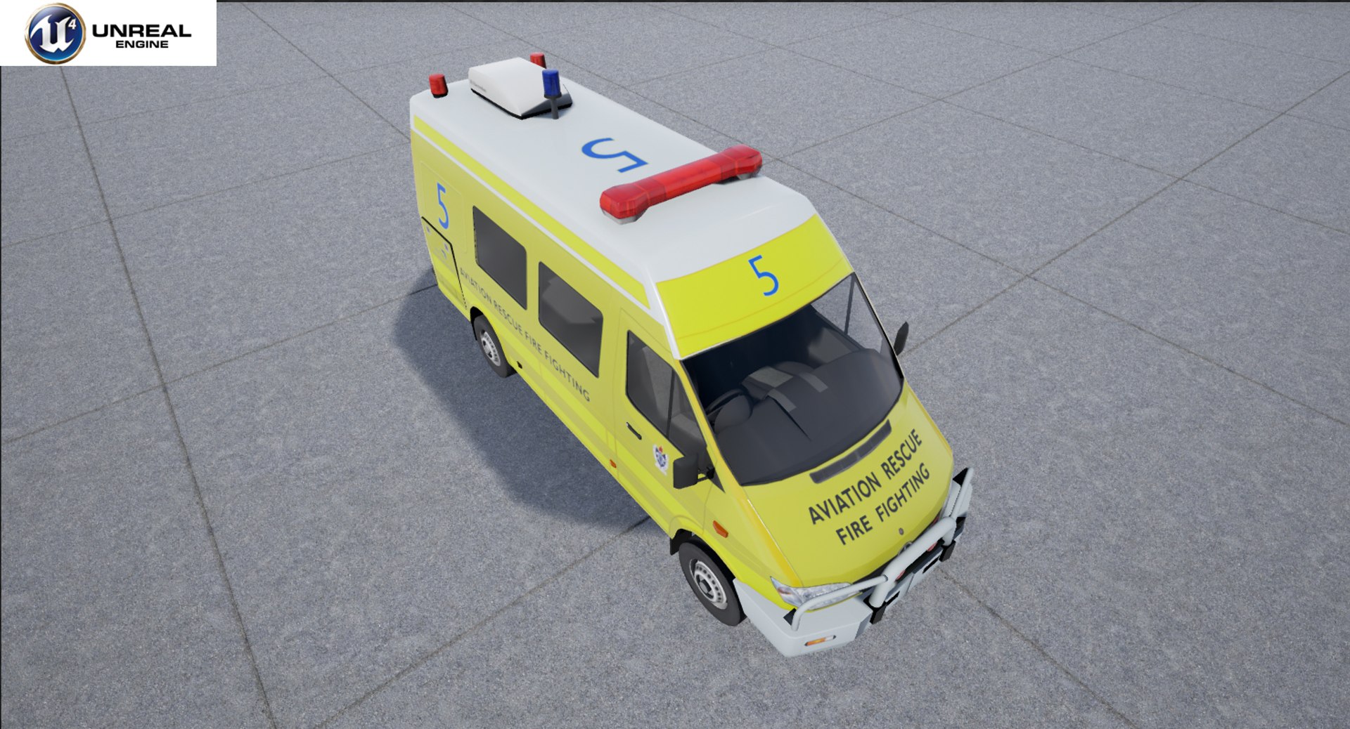 3d Model Mercedes Sprinter Fighting