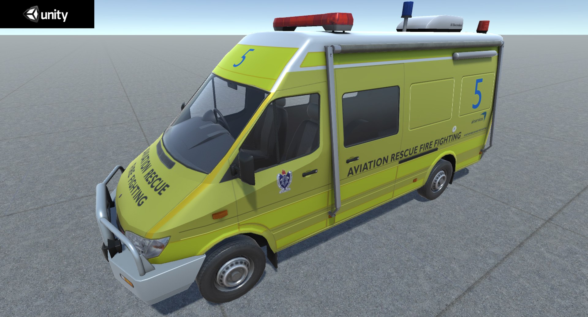 3d Model Mercedes Sprinter Fighting