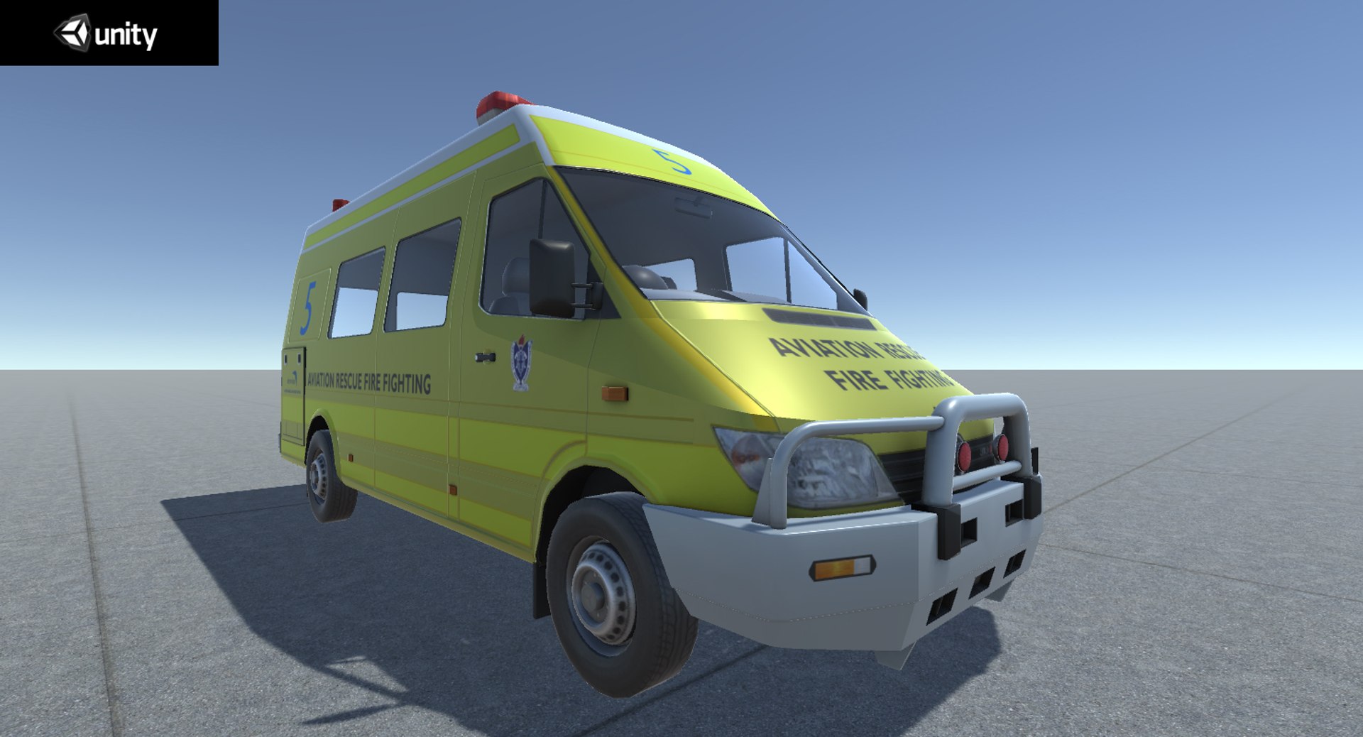 3d Model Mercedes Sprinter Fighting