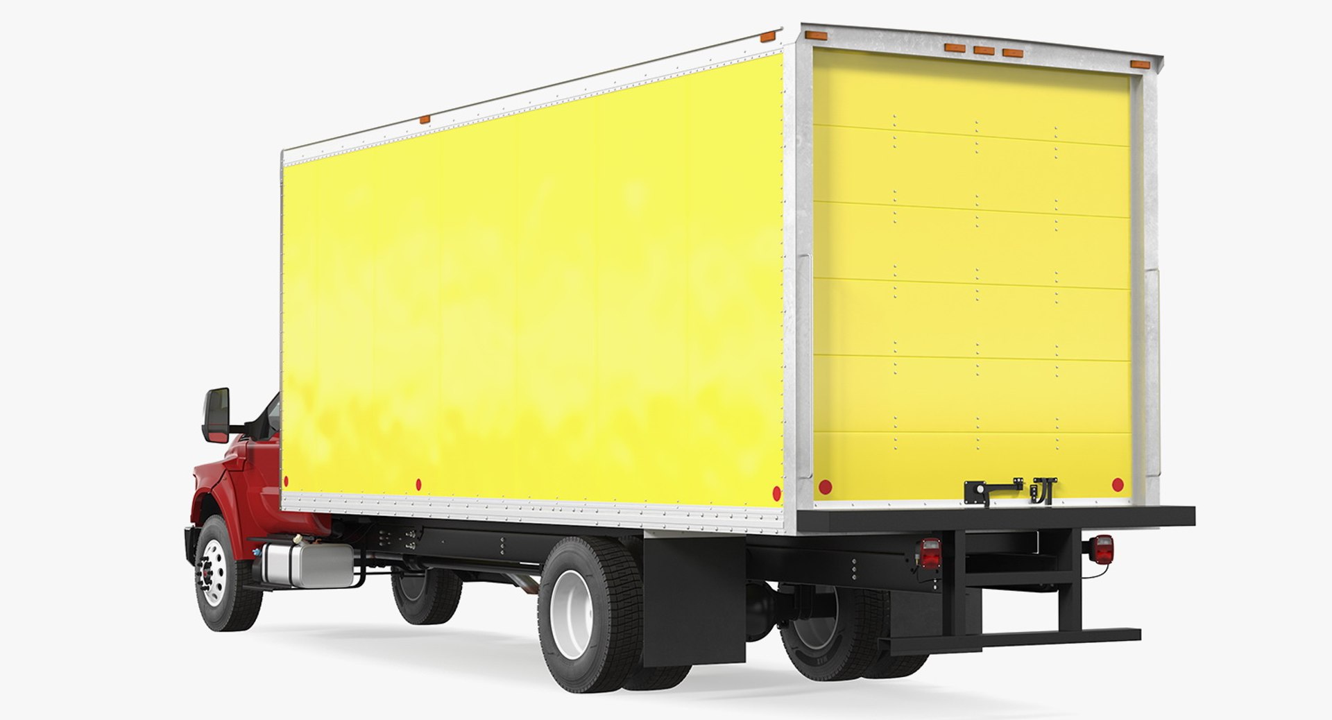 Straight truck generic simple 3D model - TurboSquid 1413046
