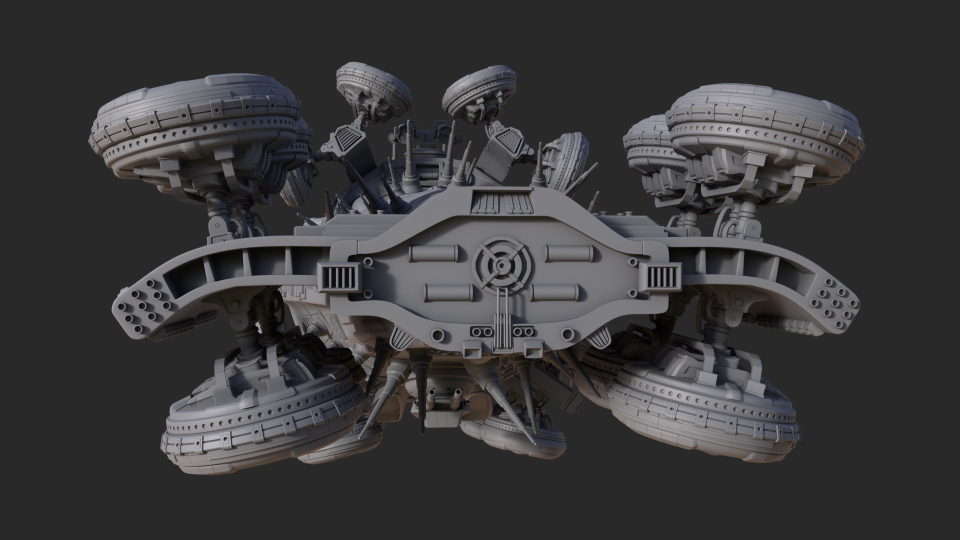 3D matrix airship model - TurboSquid 1316901