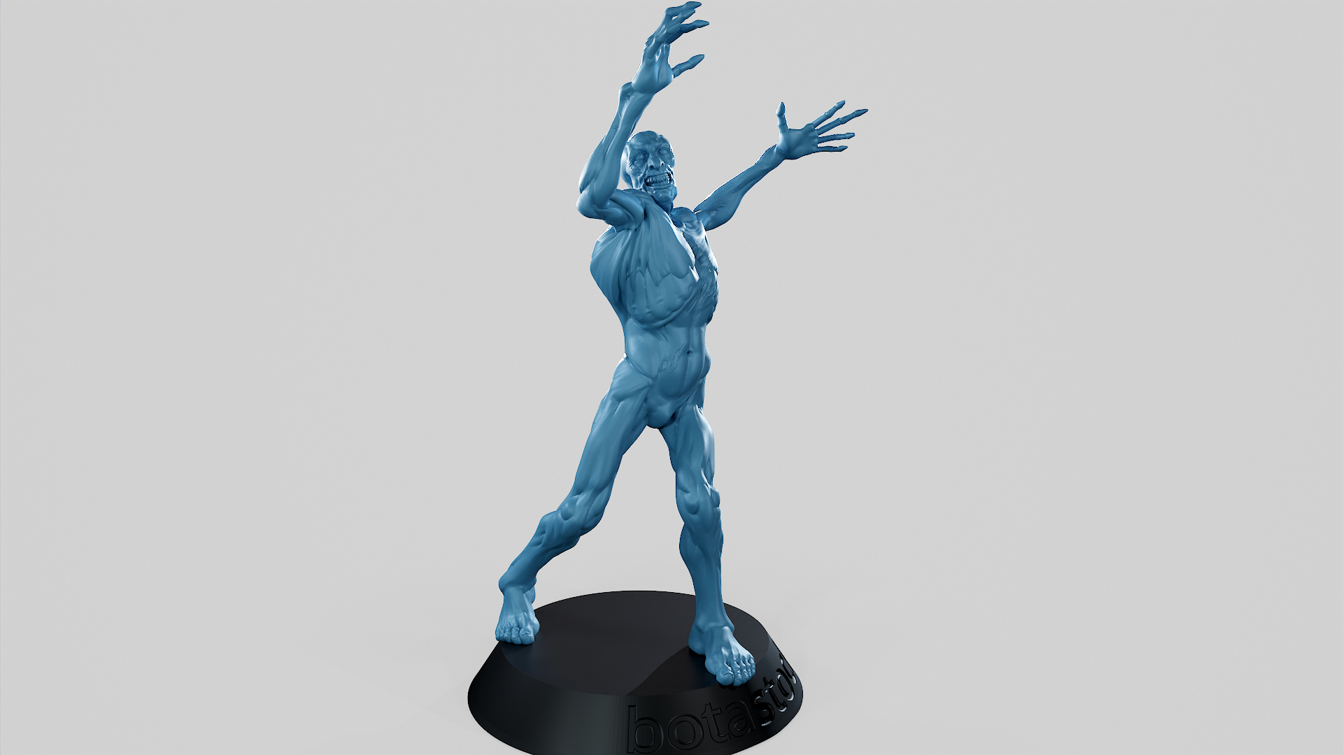 Zombie Undead Pose 02 3D Printable STL Model 3D Model - TurboSquid 1969660