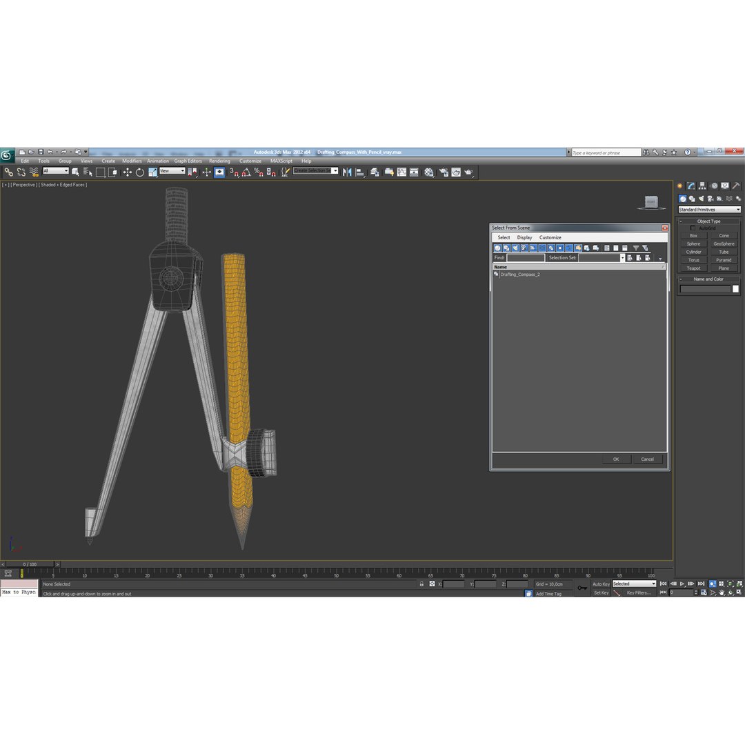 Max Drafting Compass Pencil