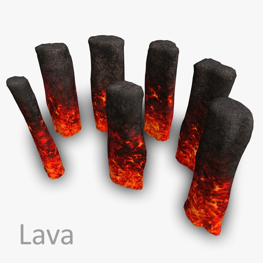 Free Rock Pillars - Base Model - TurboSquid 2051072