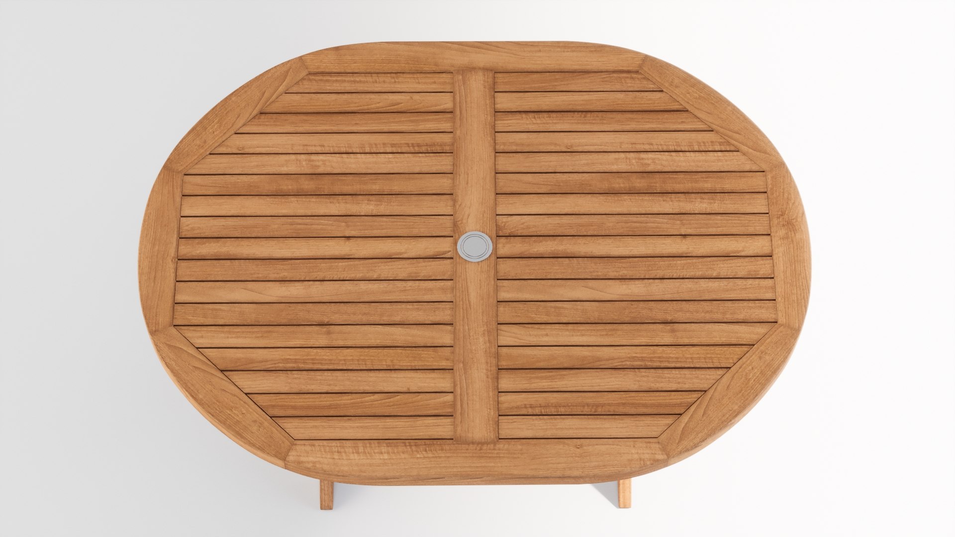 3D Oval Folding Table For 6 Seats - TurboSquid 2151748