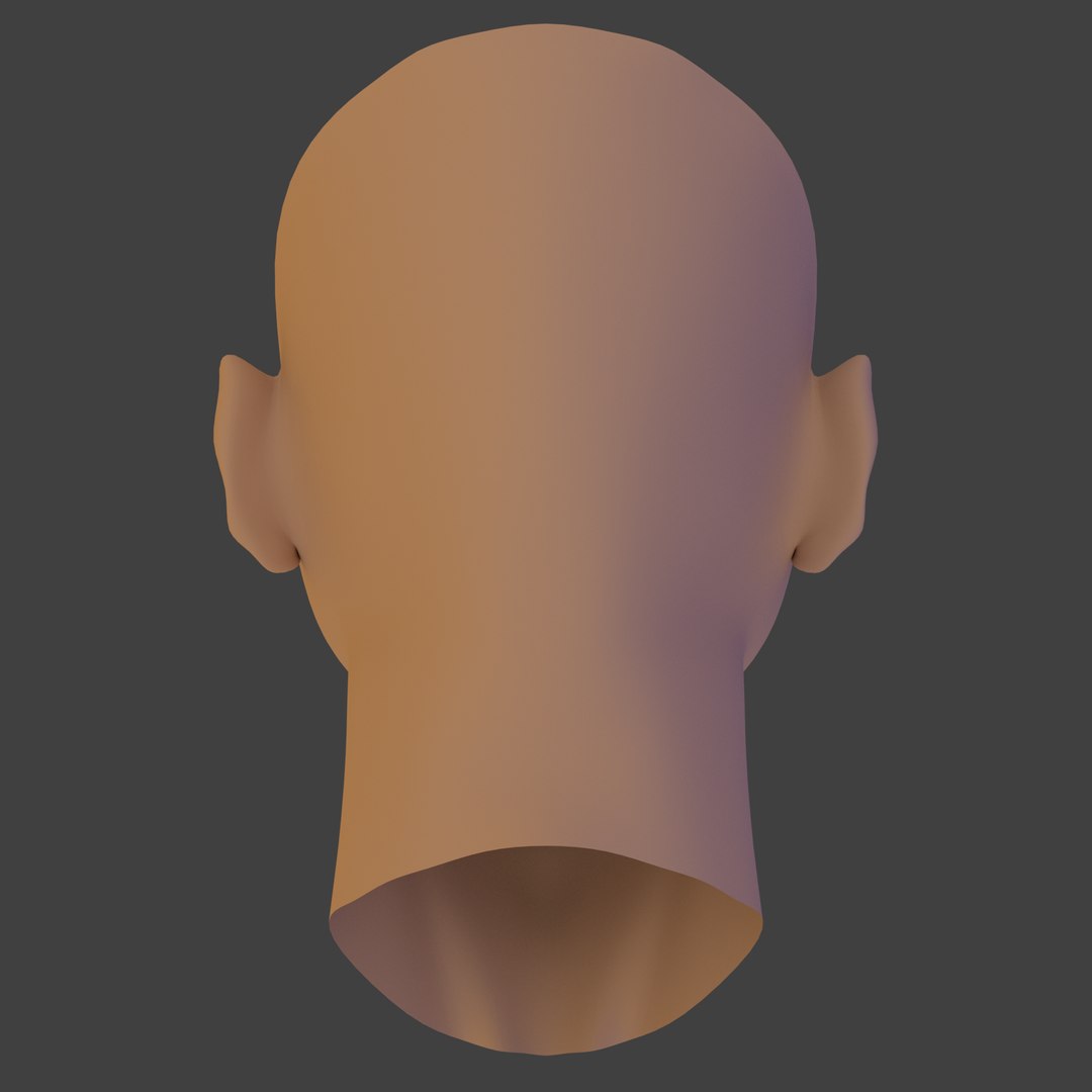 Human Man Head 3D Model - TurboSquid 1191776