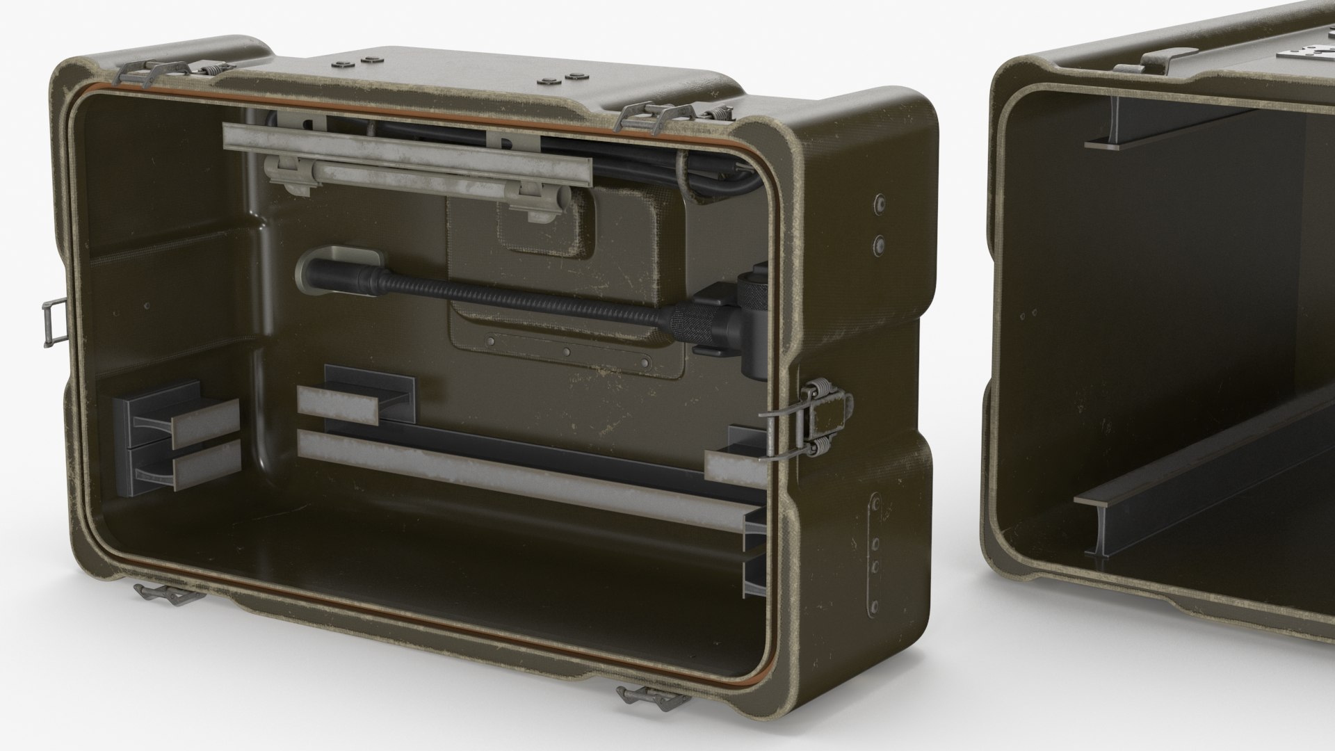 3D Model TSEC KL-7 Cipher Machine Transport Case - TurboSquid 2469359