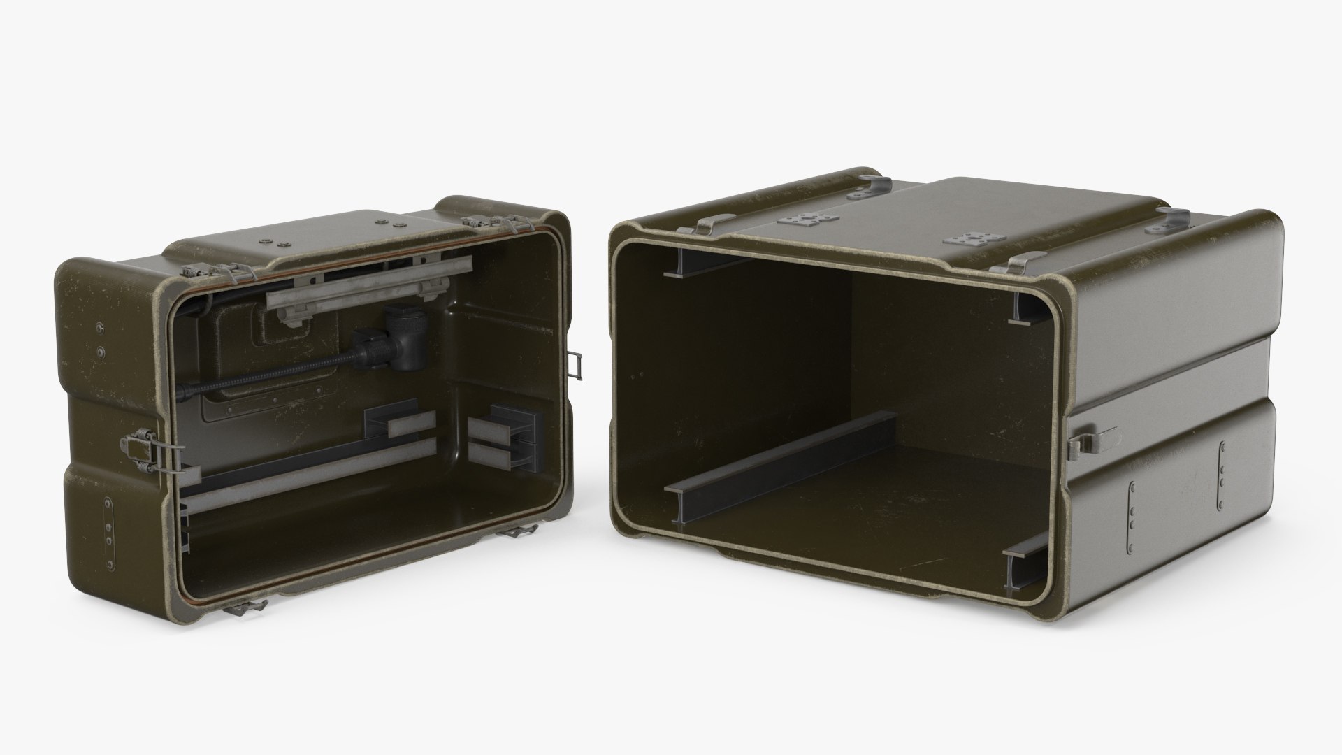 3D Model TSEC KL-7 Cipher Machine Transport Case - TurboSquid 2469359