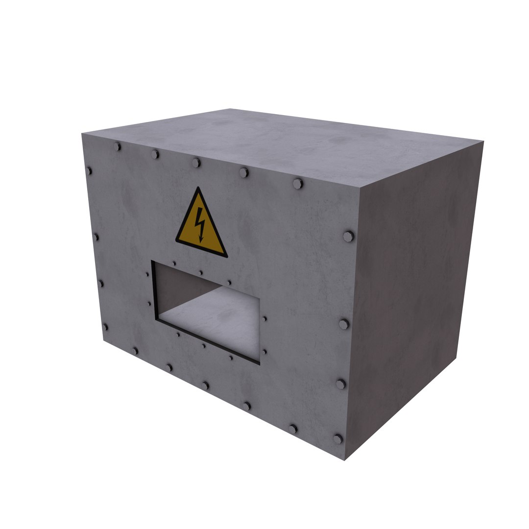 3D Model Power Box 01 - TurboSquid 2137954