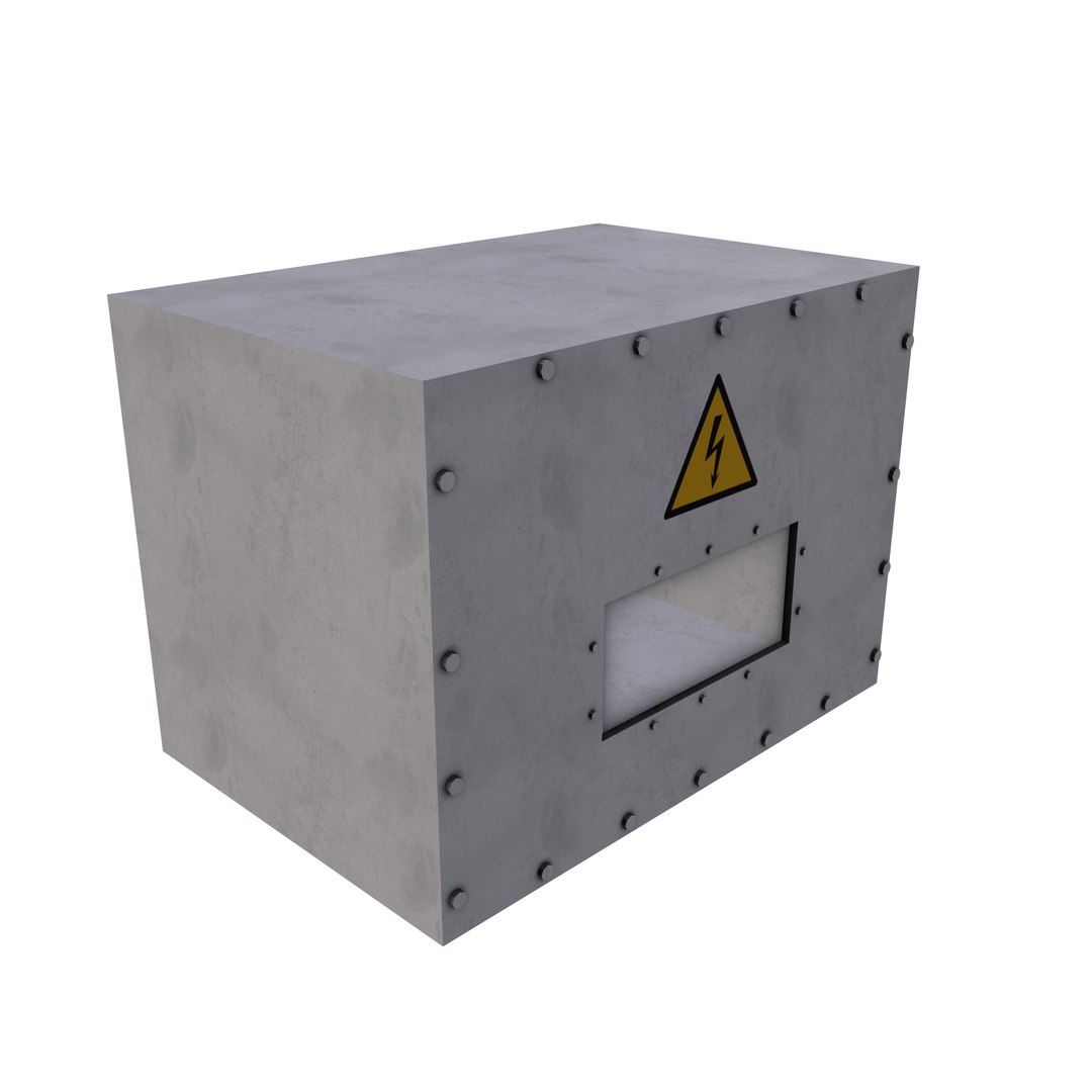 3D Model Power Box 01 - TurboSquid 2137954