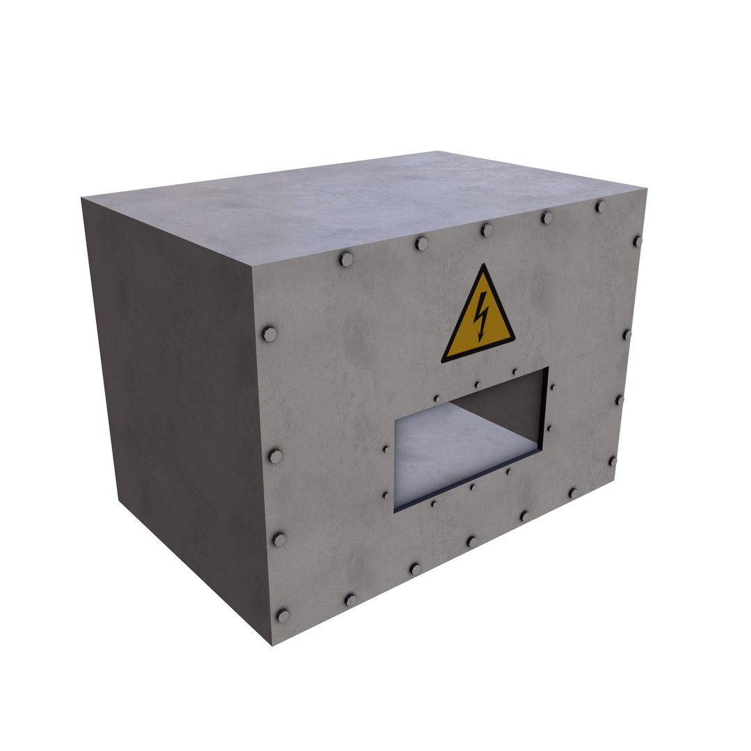 3D Model Power Box 01 - TurboSquid 2137954